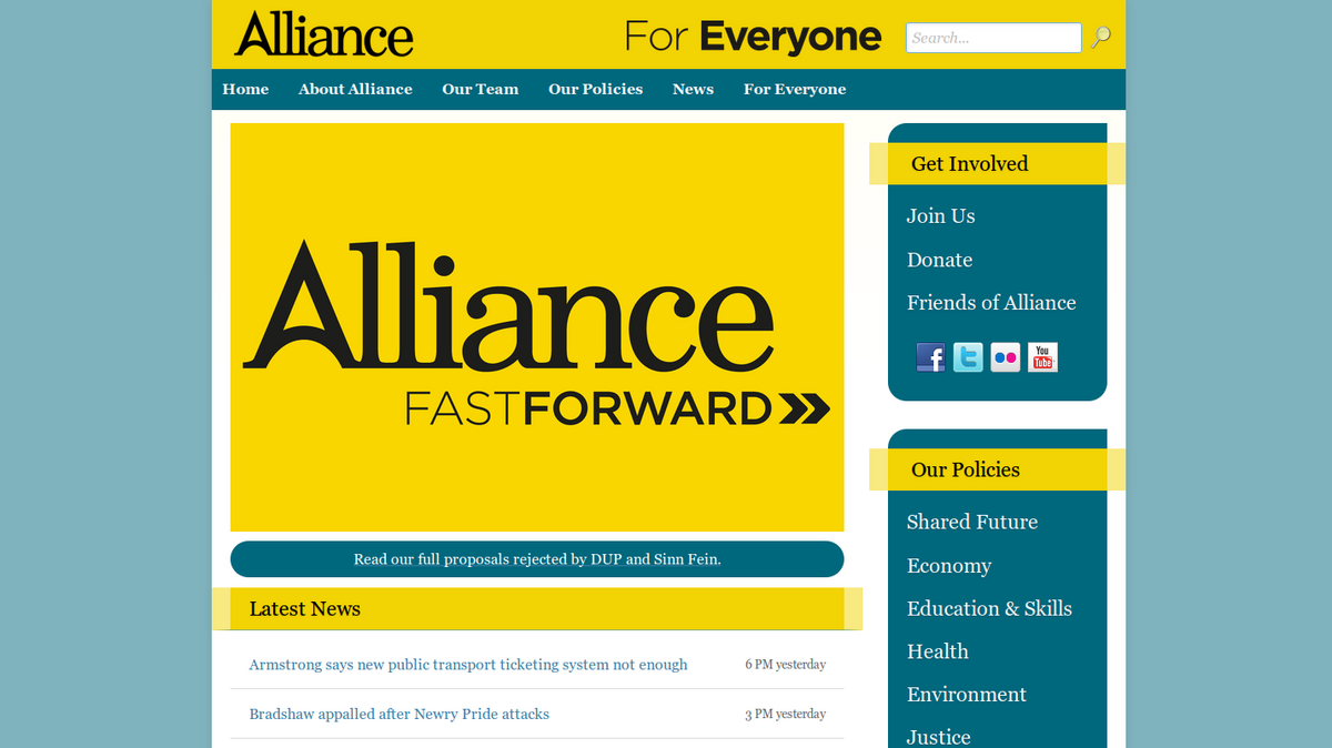 Alliance Party: Prater Raines