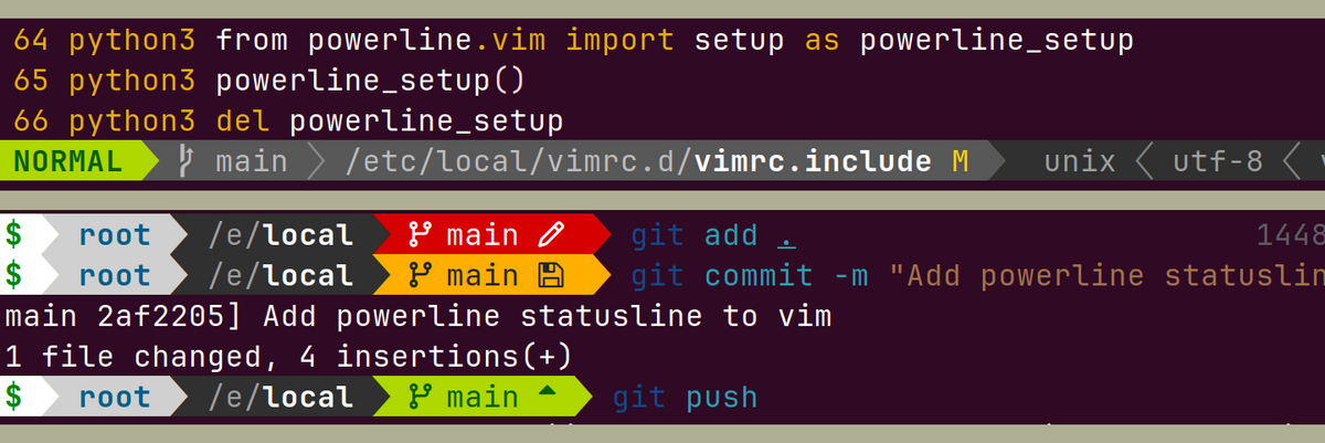 Pretty prompts in Fish and Vim: Prater Raines
