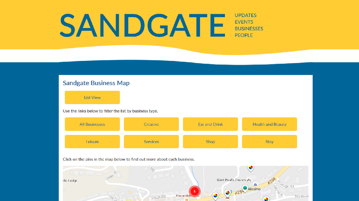 Sandgate Business Forum: Now On WordPress: Prater Raines